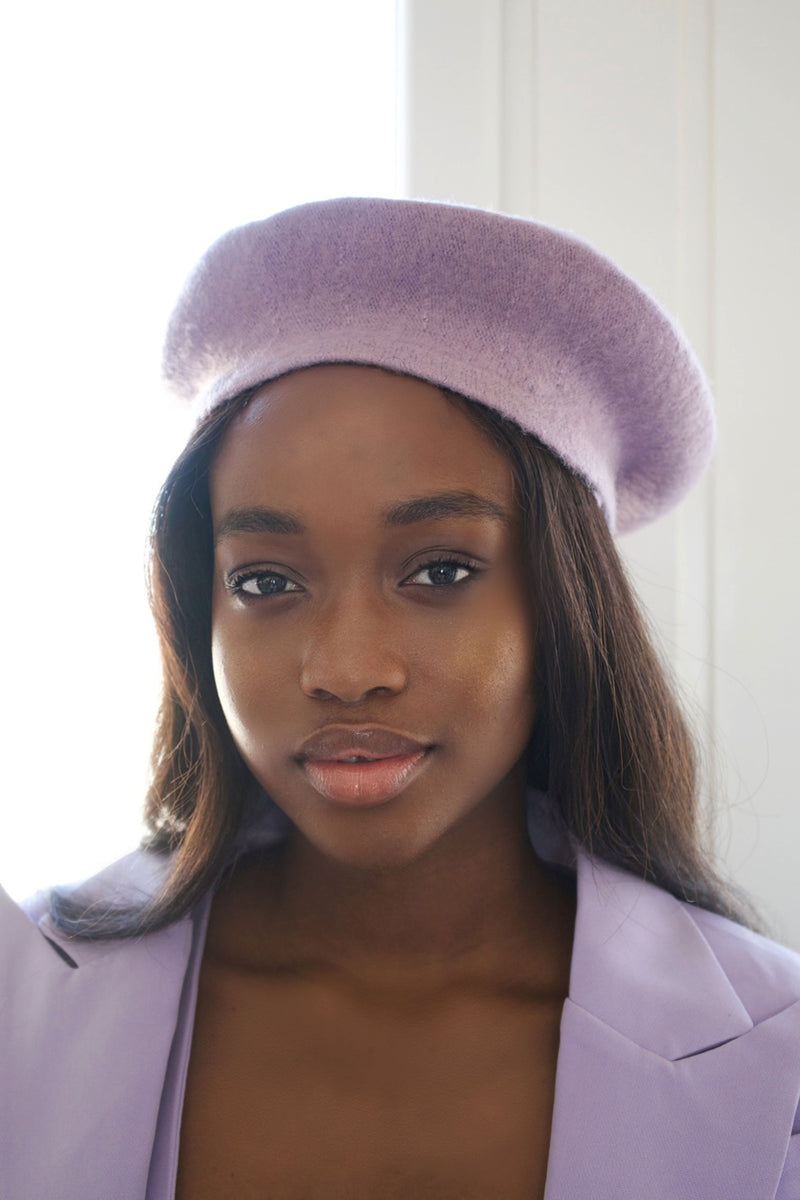 French Girl Beret (purple) – Boldwoman